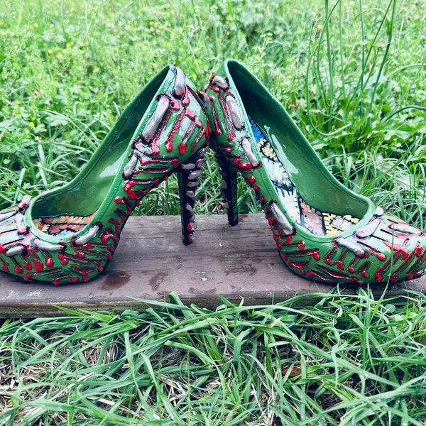 Horror Heels - Etsy