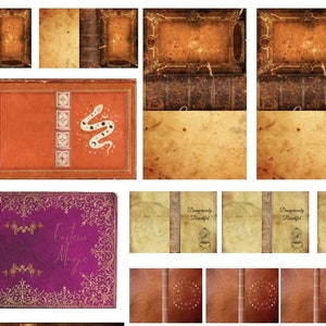 Spooky Miniature Books Digital Download - Etsy