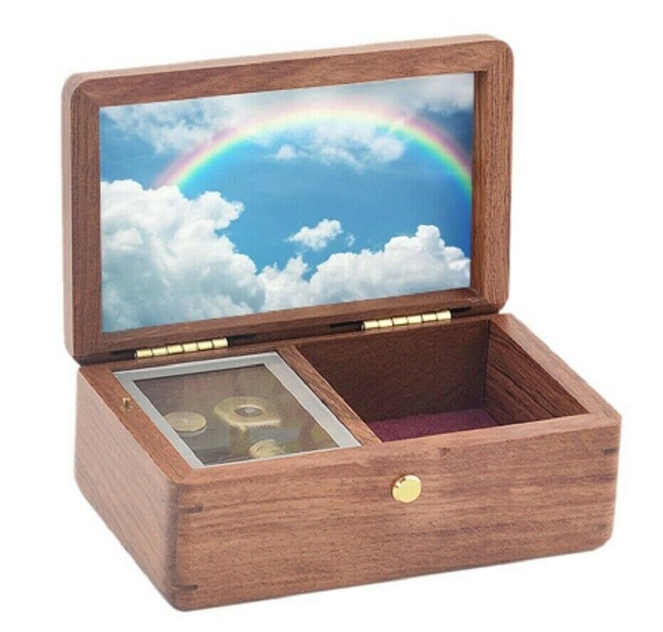 Custom Engraved Walnut Music Box: Anime Songs, Photo Jewelry Box - Etsy