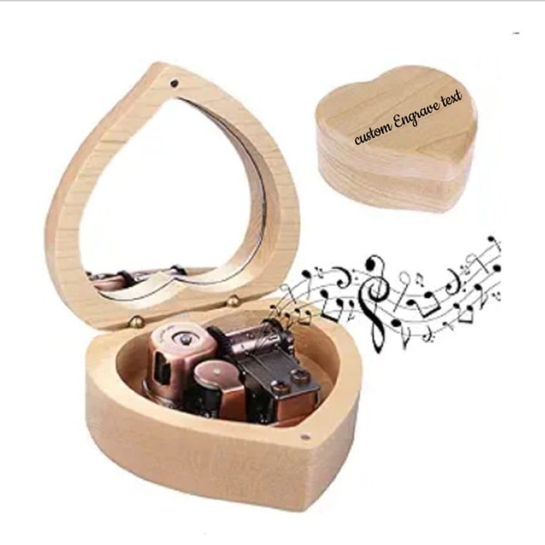 Heart Music Box - Etsy