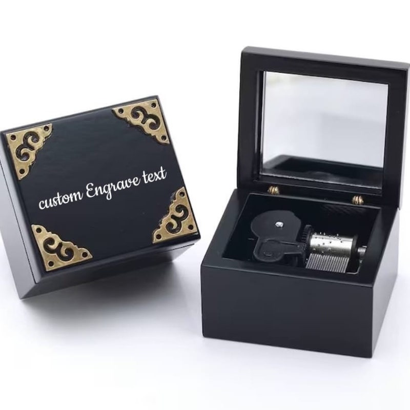 Black Dancer Music Box - Etsy Canada