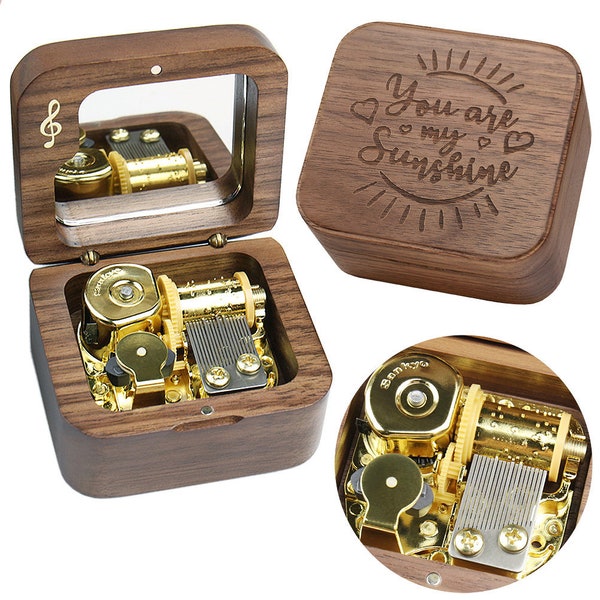 Wind up Music Box - Etsy UK