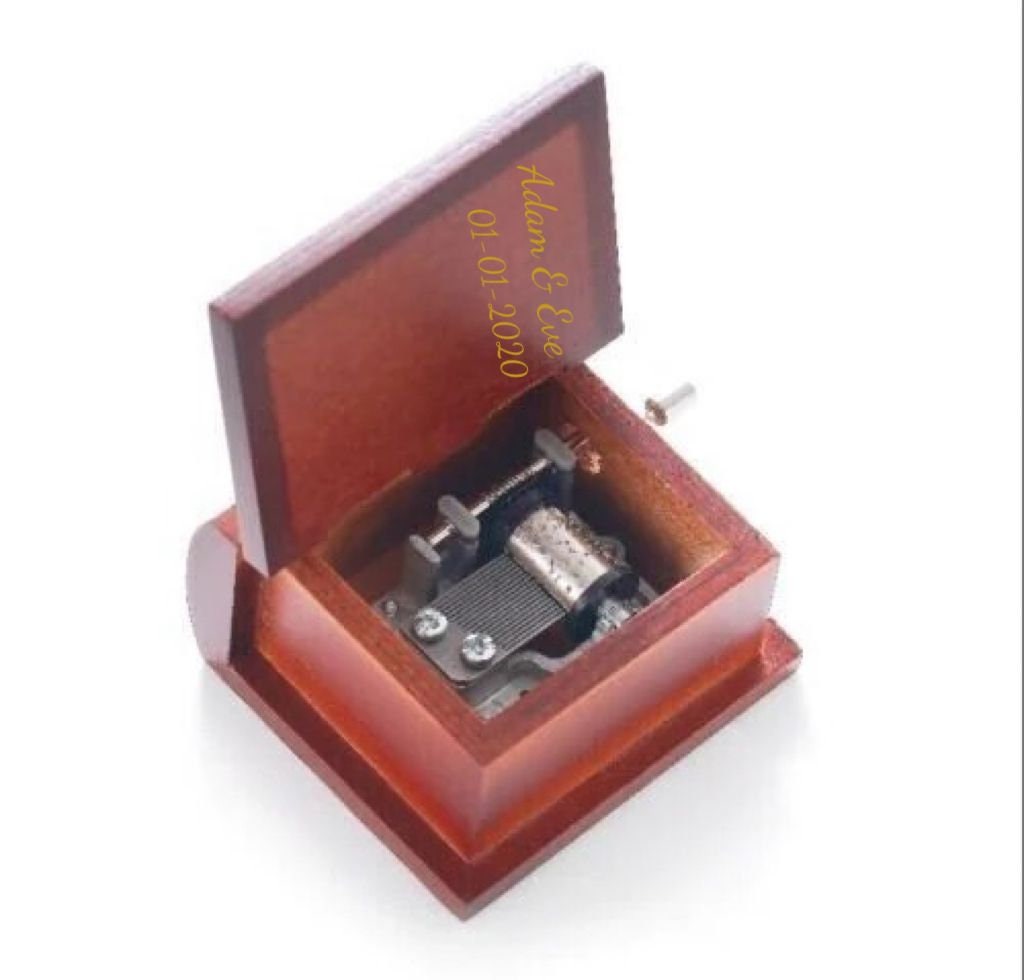 Five Nights at Freddy's Hand Crank Custom Engraved Wood Music Box ...