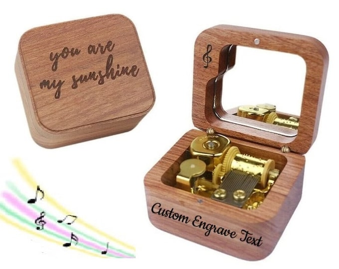 18 Note Music Box Movements White Cover Lots of New Songs - Etsy