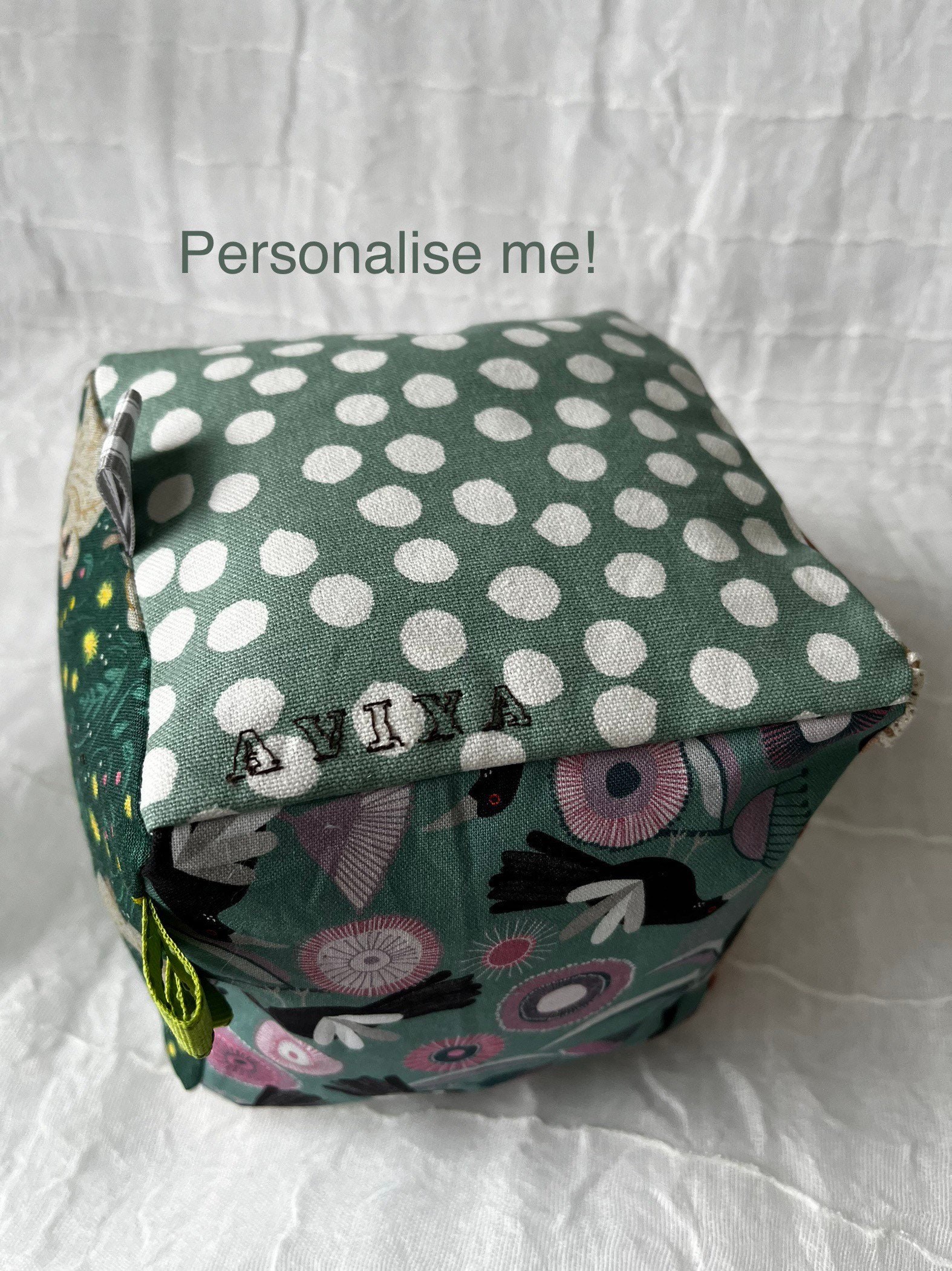 Personalised Sensory Cube Soft Sensory Cube Montessori Toy - Etsy Australia