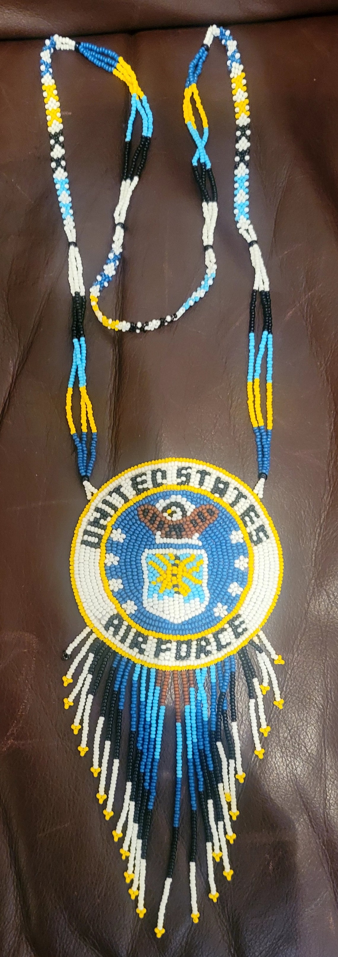 US Air Force Medallion Necklace - Etsy