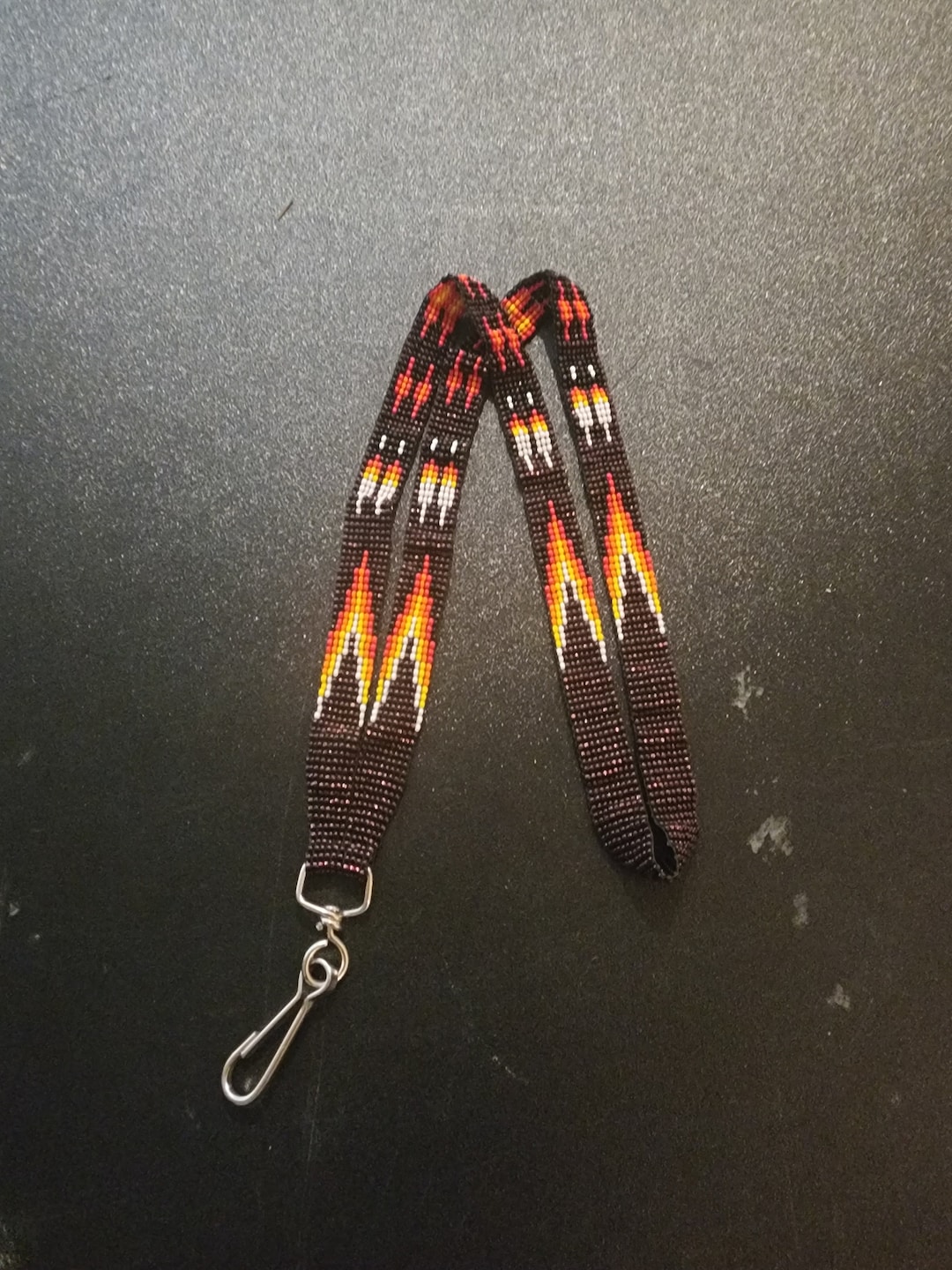 Loom Beaded Lanyard - Etsy