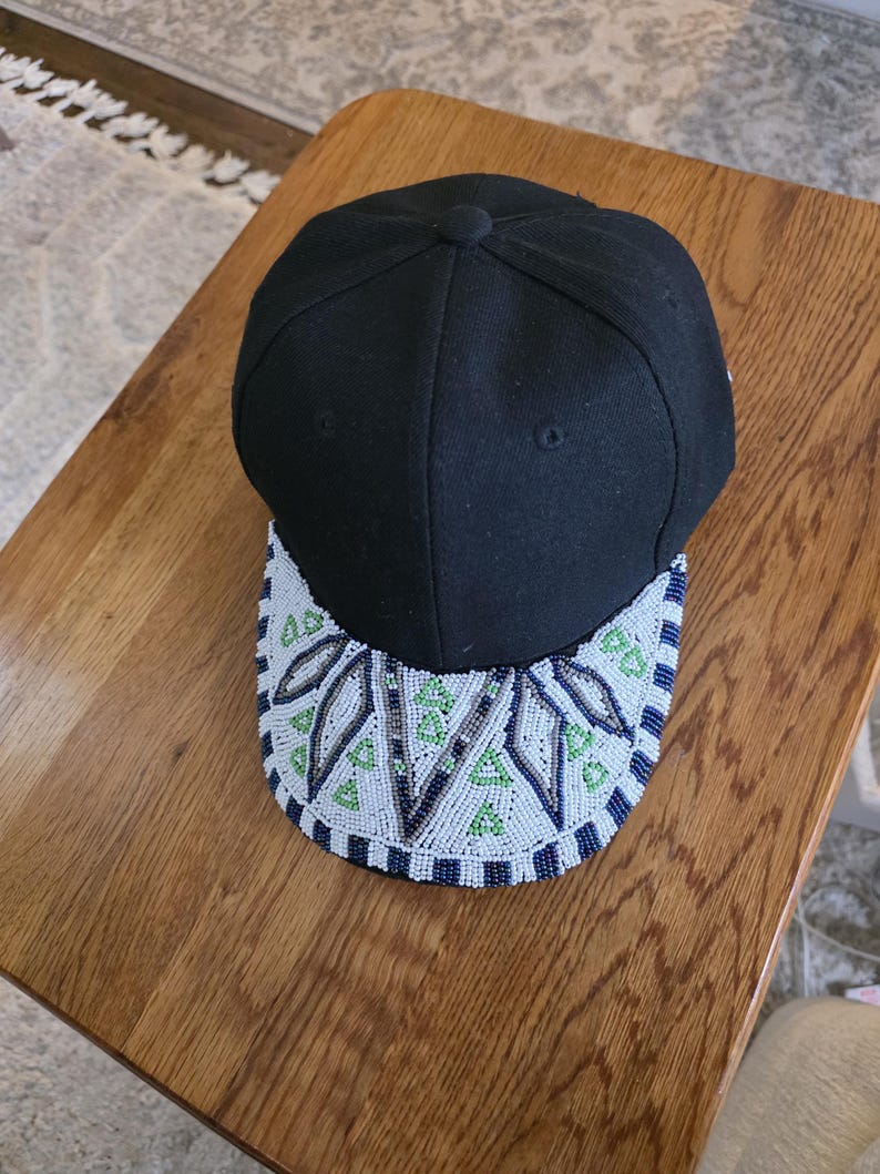 Beaded Ball Cap - Etsy
