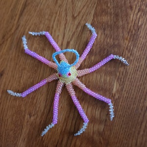 Peyote Stitched Octopus Figurine Medium Size - Etsy