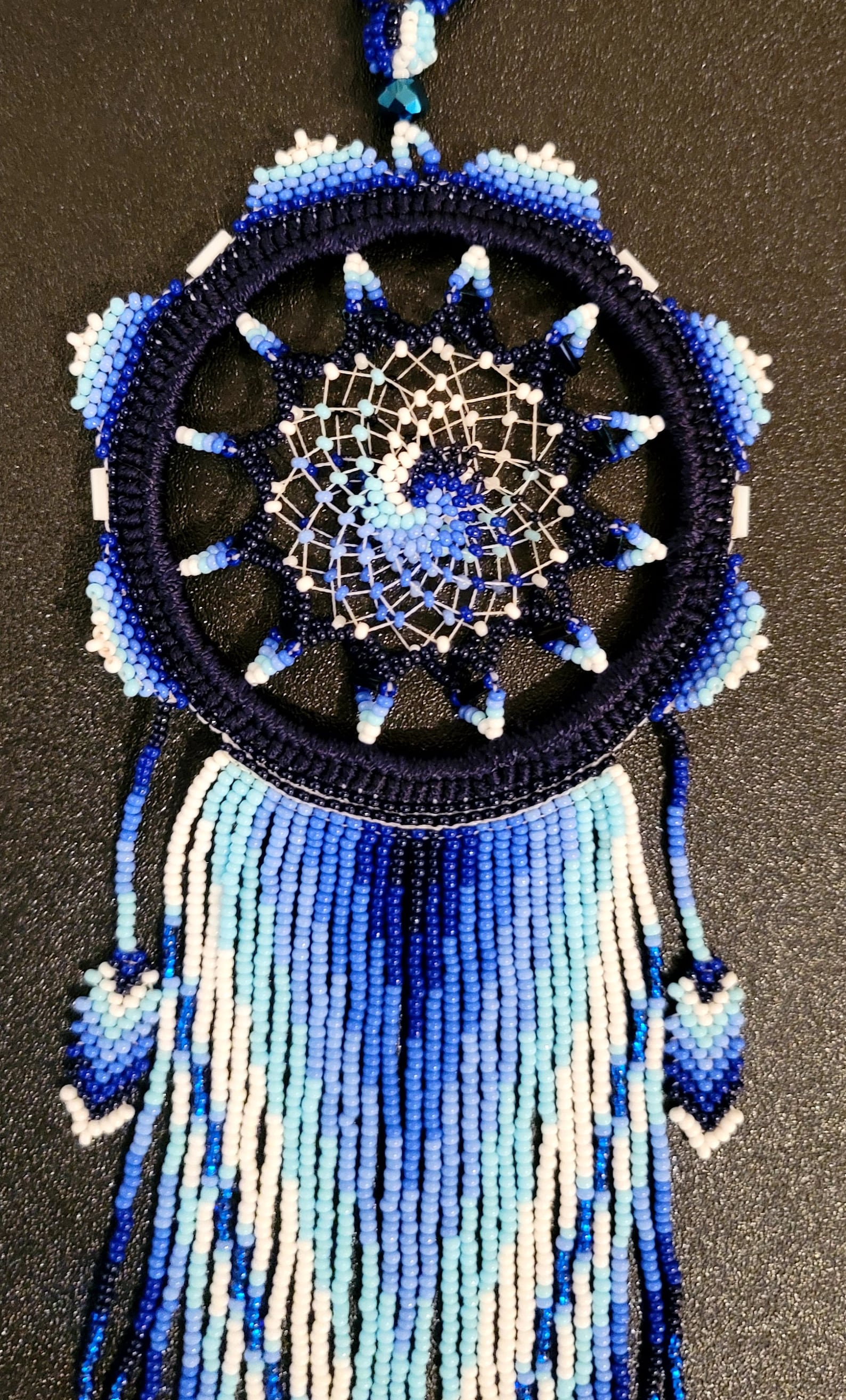 Large Fancy Beaded Dream Catcher - Etsy