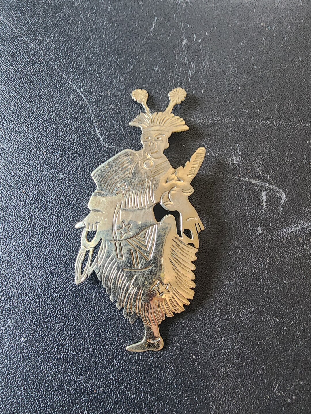 Grass Dancer Pin - Etsy