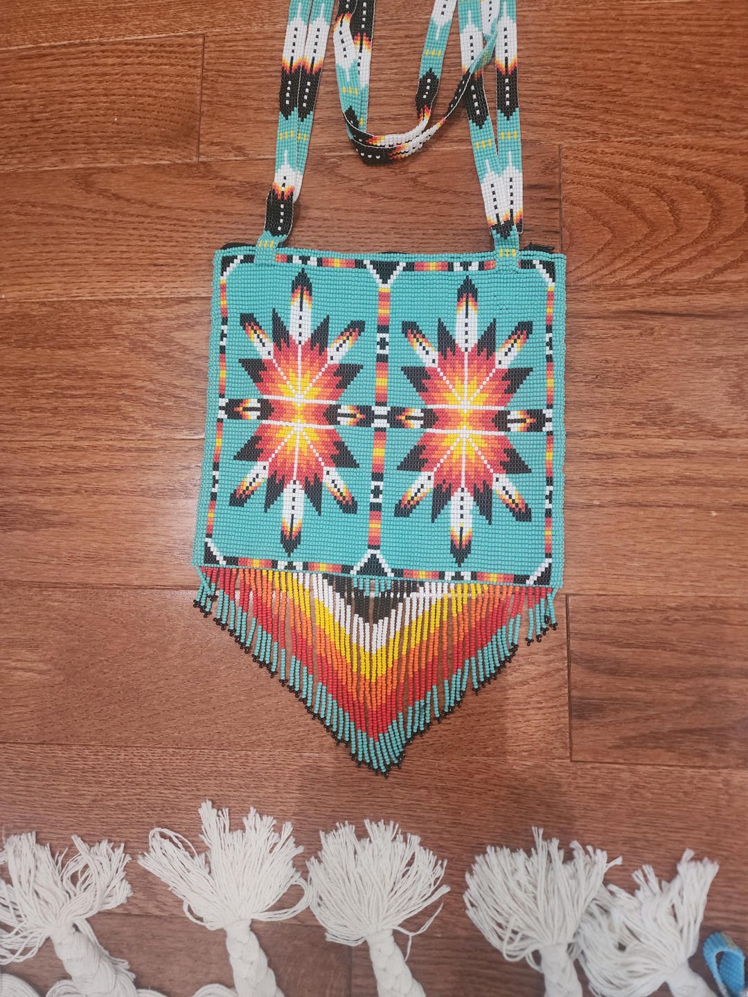 Loom Beaded Crossbody Bag - Etsy