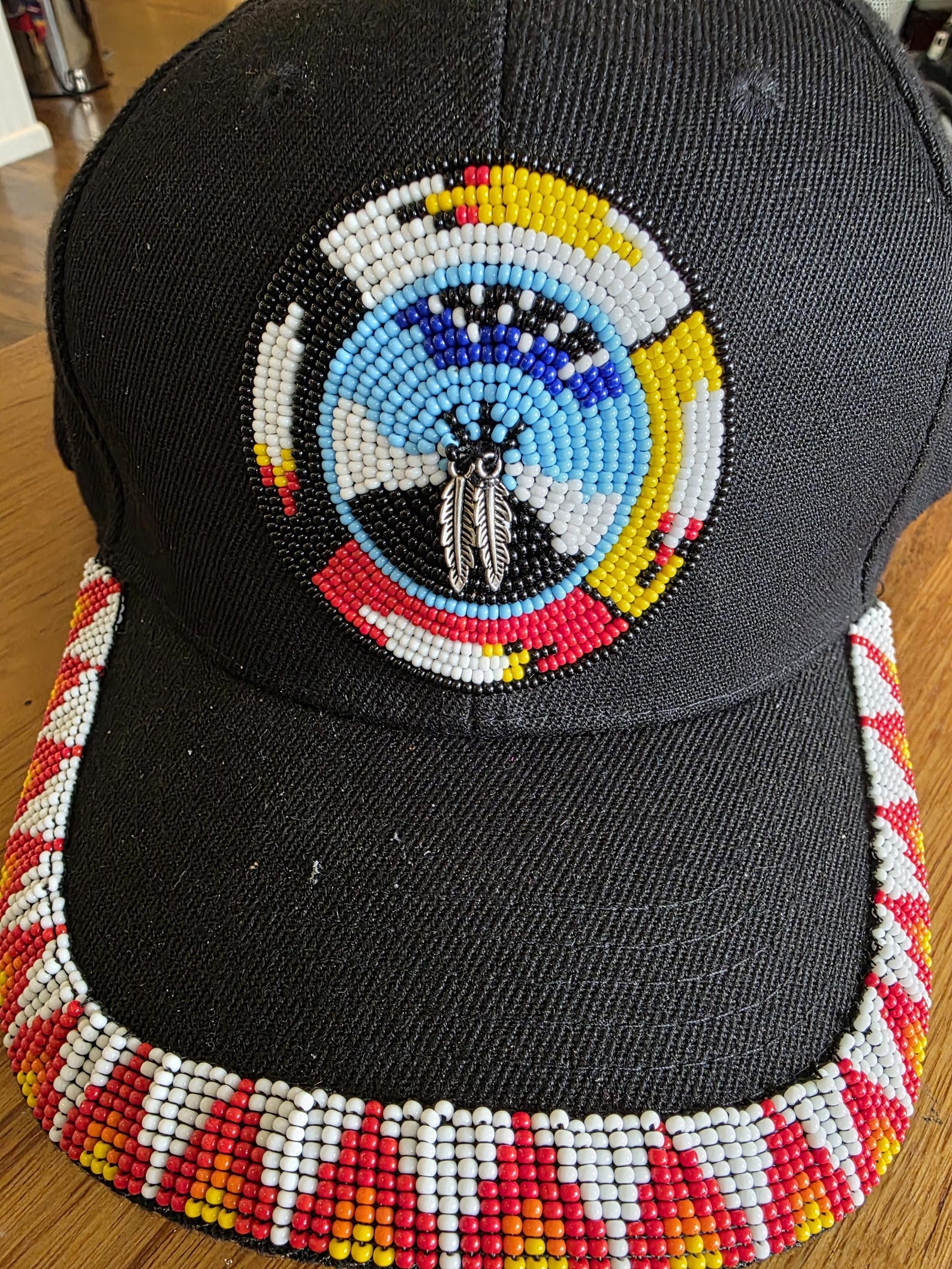 Beaded Ball Cap - Etsy