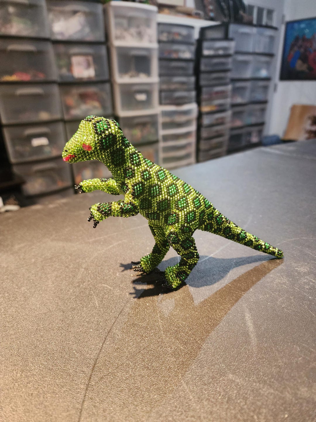 Peyote Stitched Dinosaur - Etsy