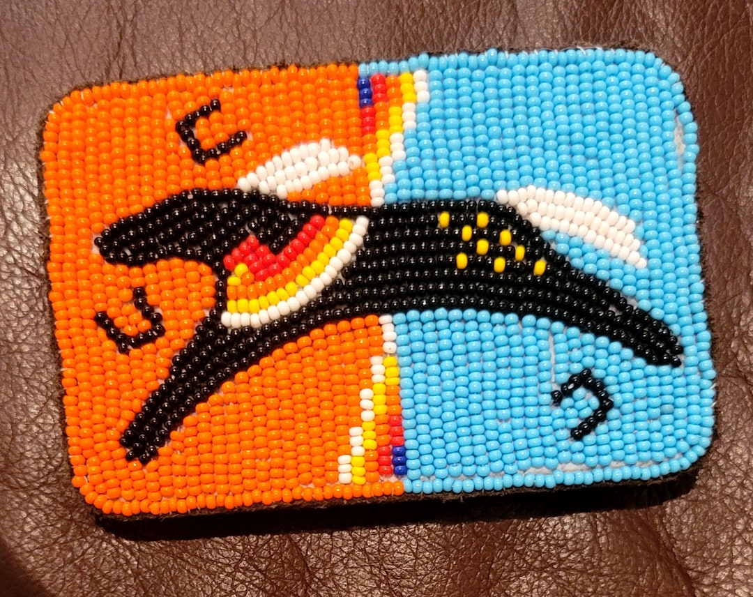 Beaded Belt Buckle - Etsy