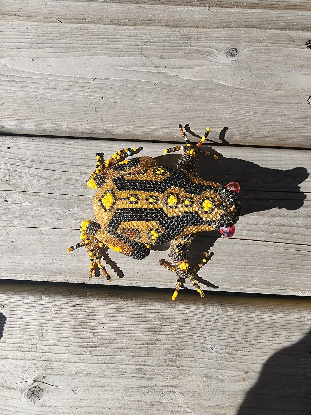 Peyote Stitched Frog - Etsy