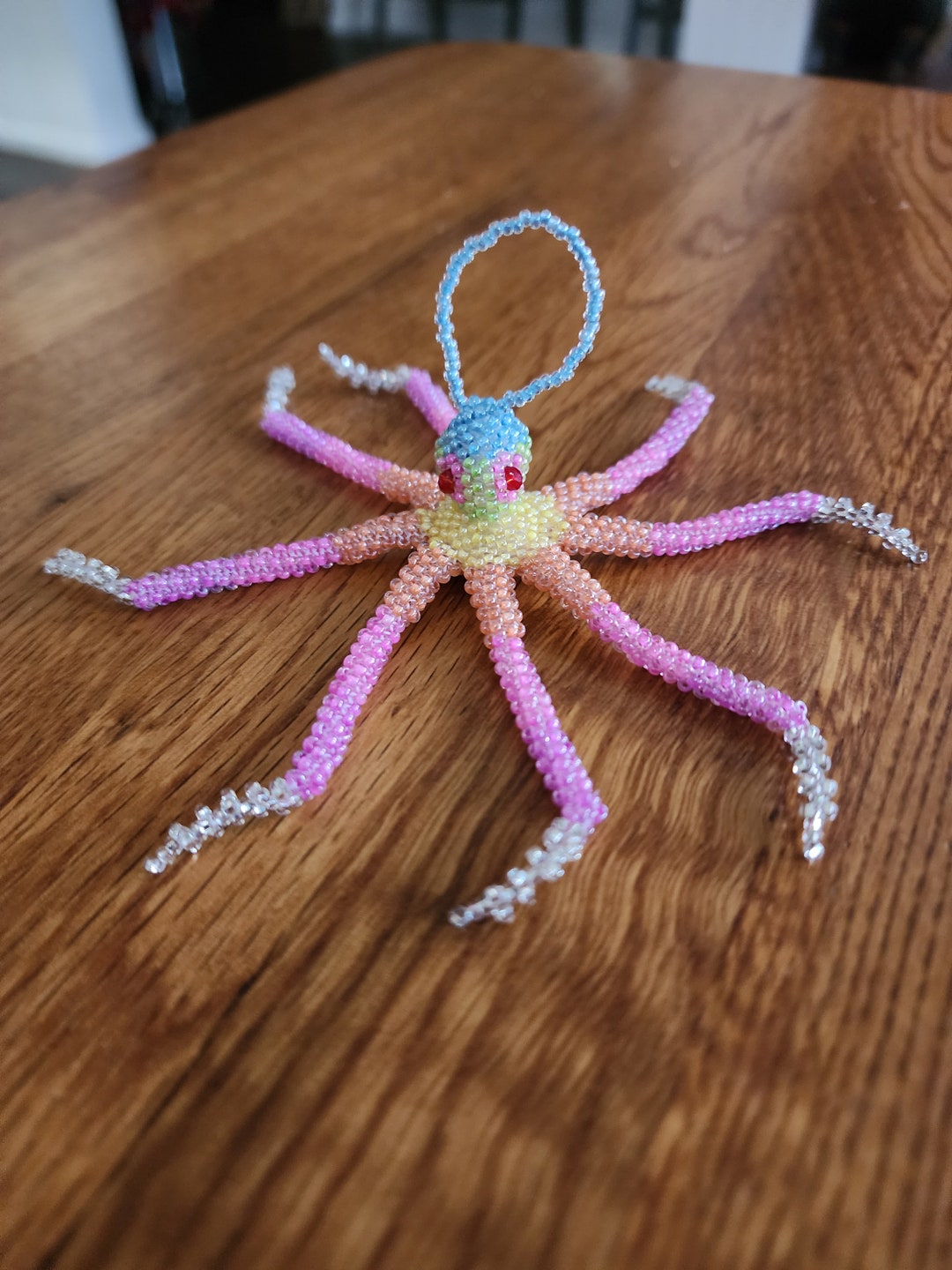 Peyote Stitched Octopus Figurine- Medium Size - Etsy
