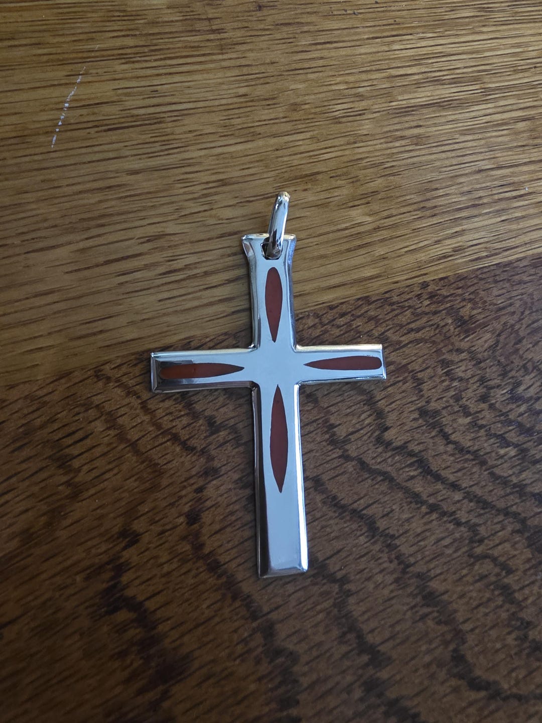 German Silver Cross Pendant - Etsy
