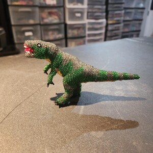Peyote Stitched Dinosaur Figurine - Etsy