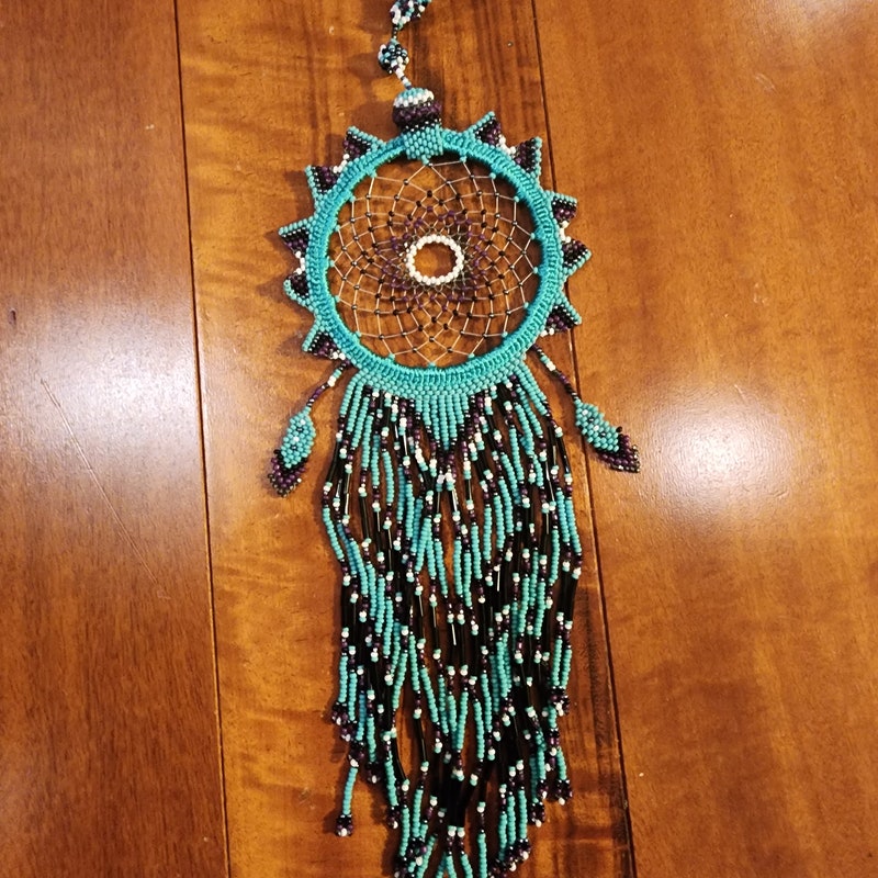 Beaded Dream Catcher - Etsy
