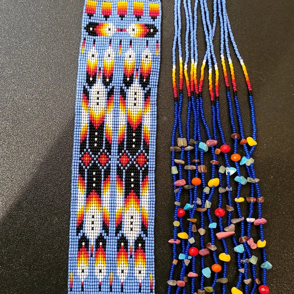 Loom Beaded Necklace - Etsy