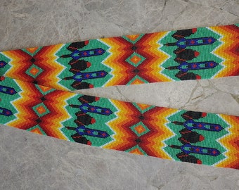 Native American Beaded Strip - Etsy