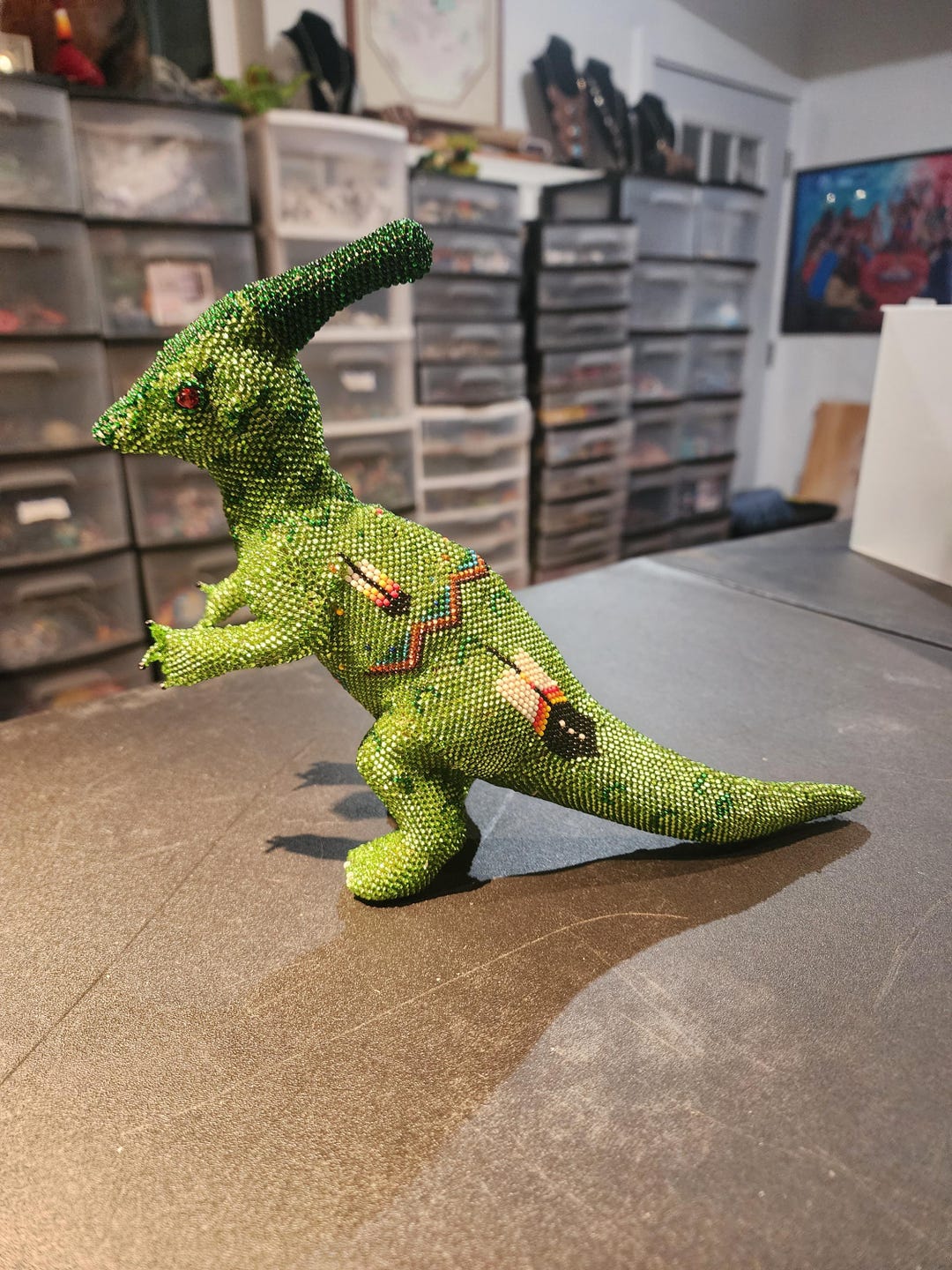 Peyote Stitched Dinosaur - Etsy