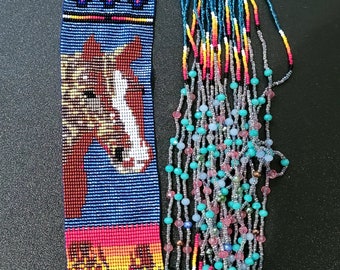 Loom Beaded Necklace - Etsy