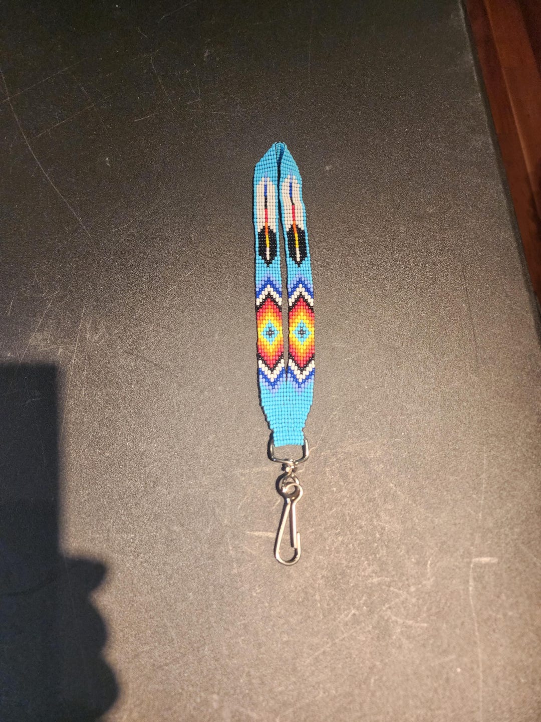 Loom Beaded Wrist Lanyard - Etsy