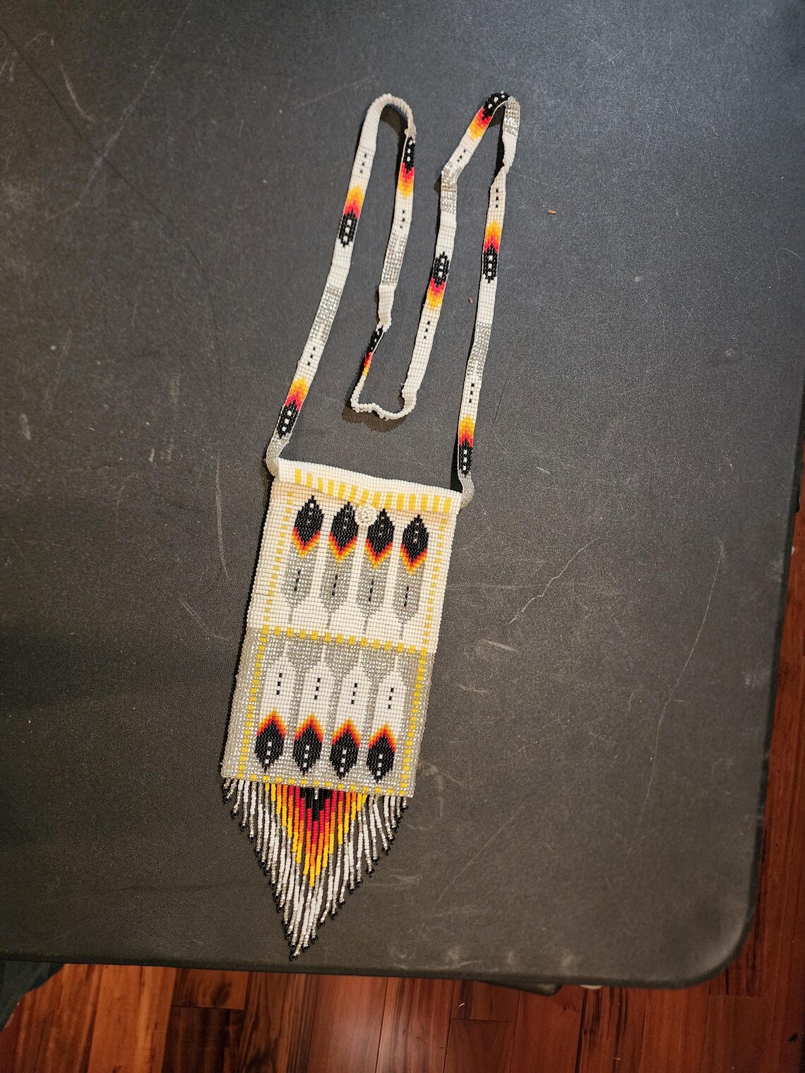 Loom Beaded Cell Phone Bag - Etsy