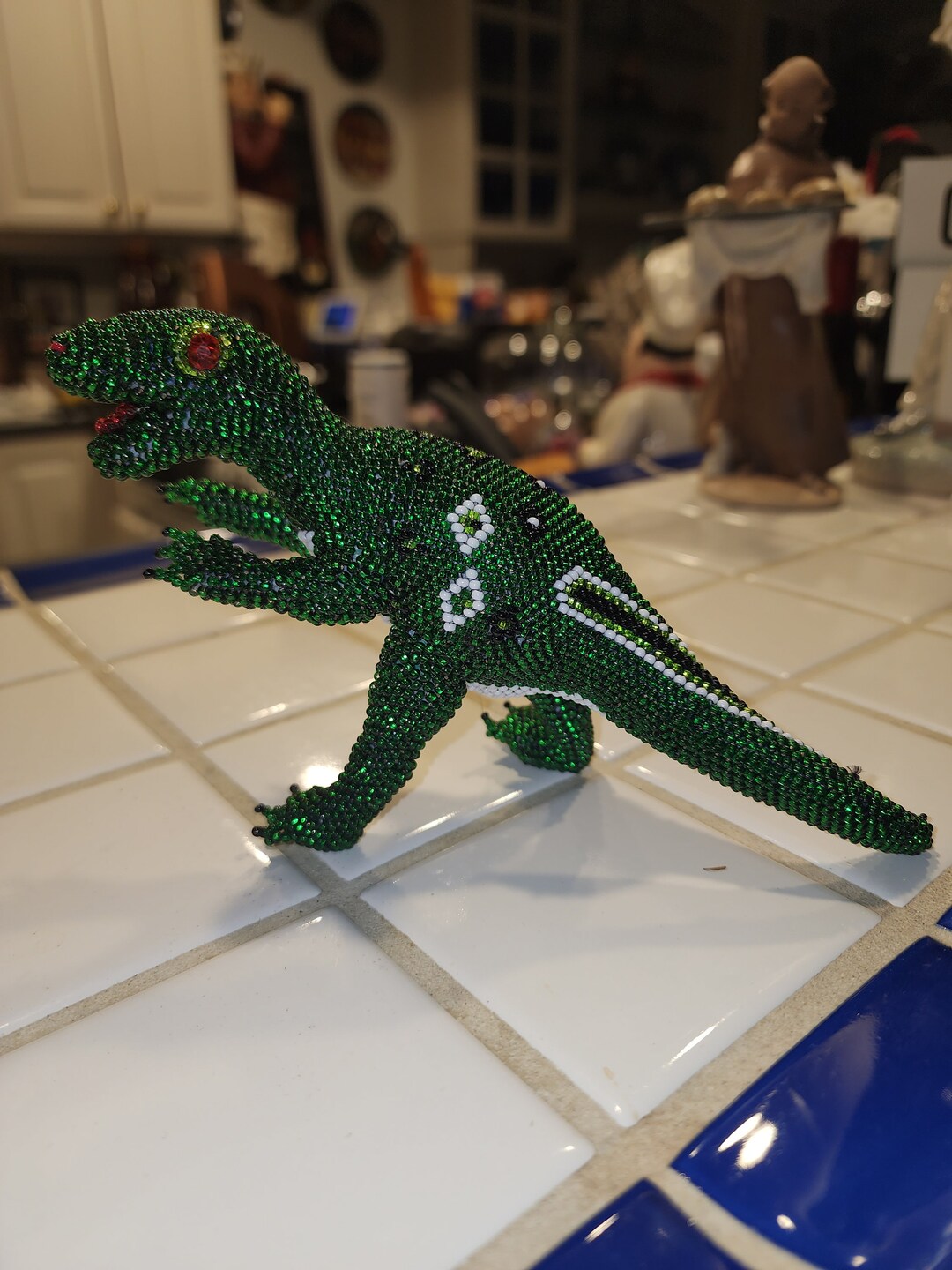 Peyote Stitched Dinosaur - Etsy