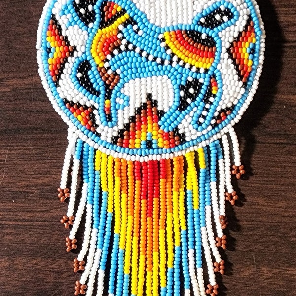 Beaded Medallion - Etsy