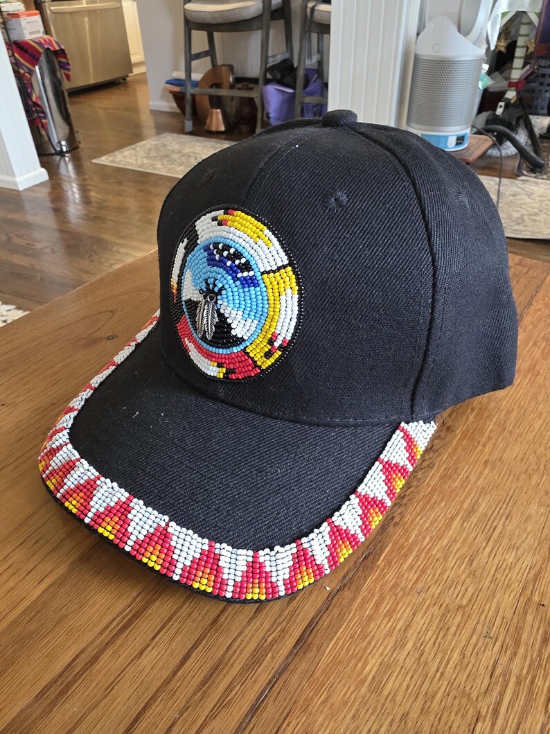 Beaded Ball Cap - Etsy