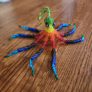 Peyote Stitched Octopus Medium Size - Etsy