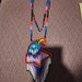 Beaded Medallion Necklace With an Eagle Head Design - Etsy