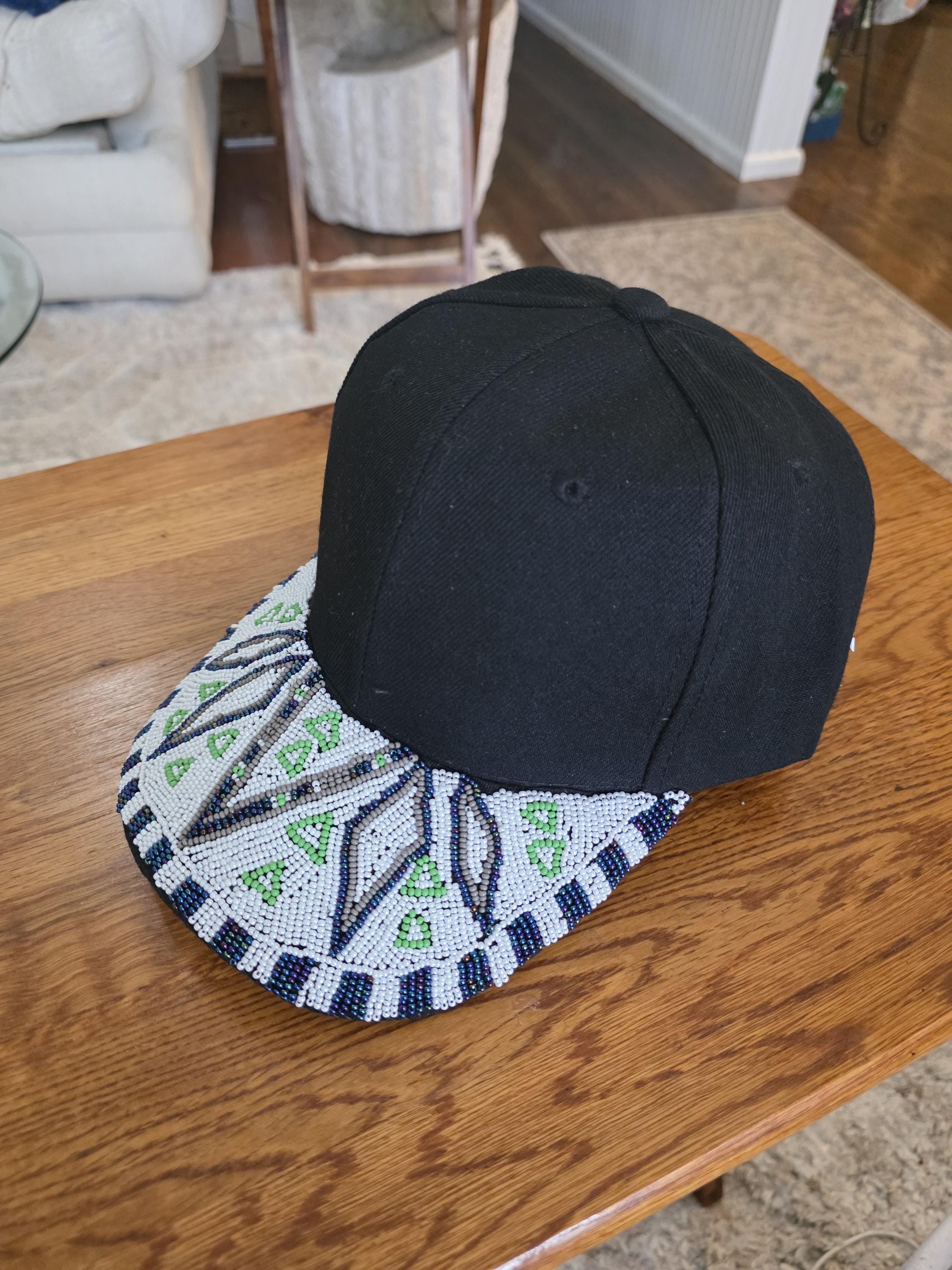 Beaded Ball Cap - Etsy