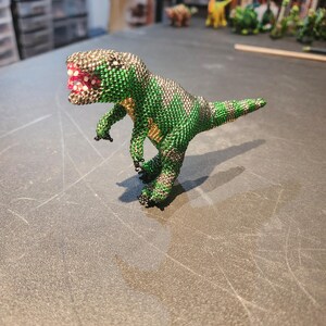 Peyote Stitched Dinosaur Figurine - Etsy