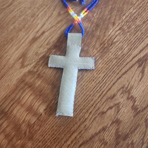 Loom Beaded Cross Necklace - Etsy