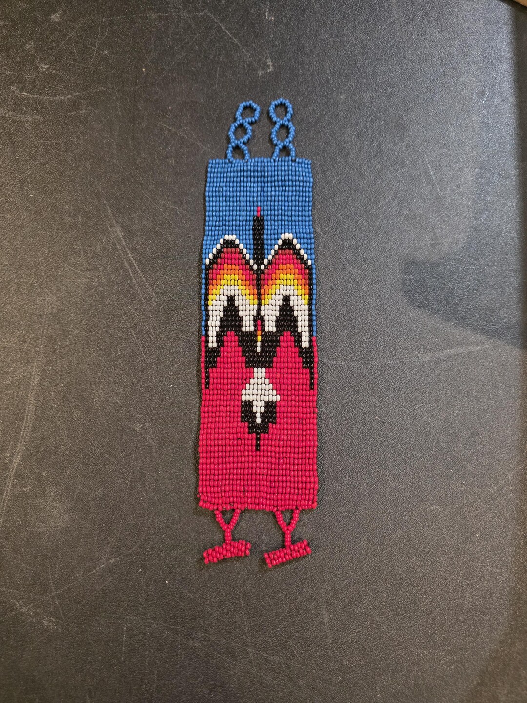 Loom Beaded Bracelet With a Waterbird Design - Etsy