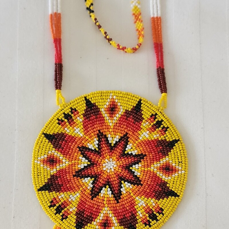 Beaded Medallion - Etsy