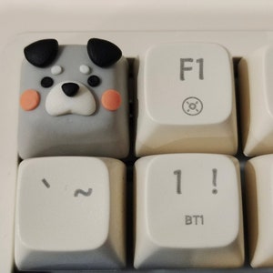 Pug Keycap Artisan Keycap Clay Keycap for Mechanical Keyboard - Etsy