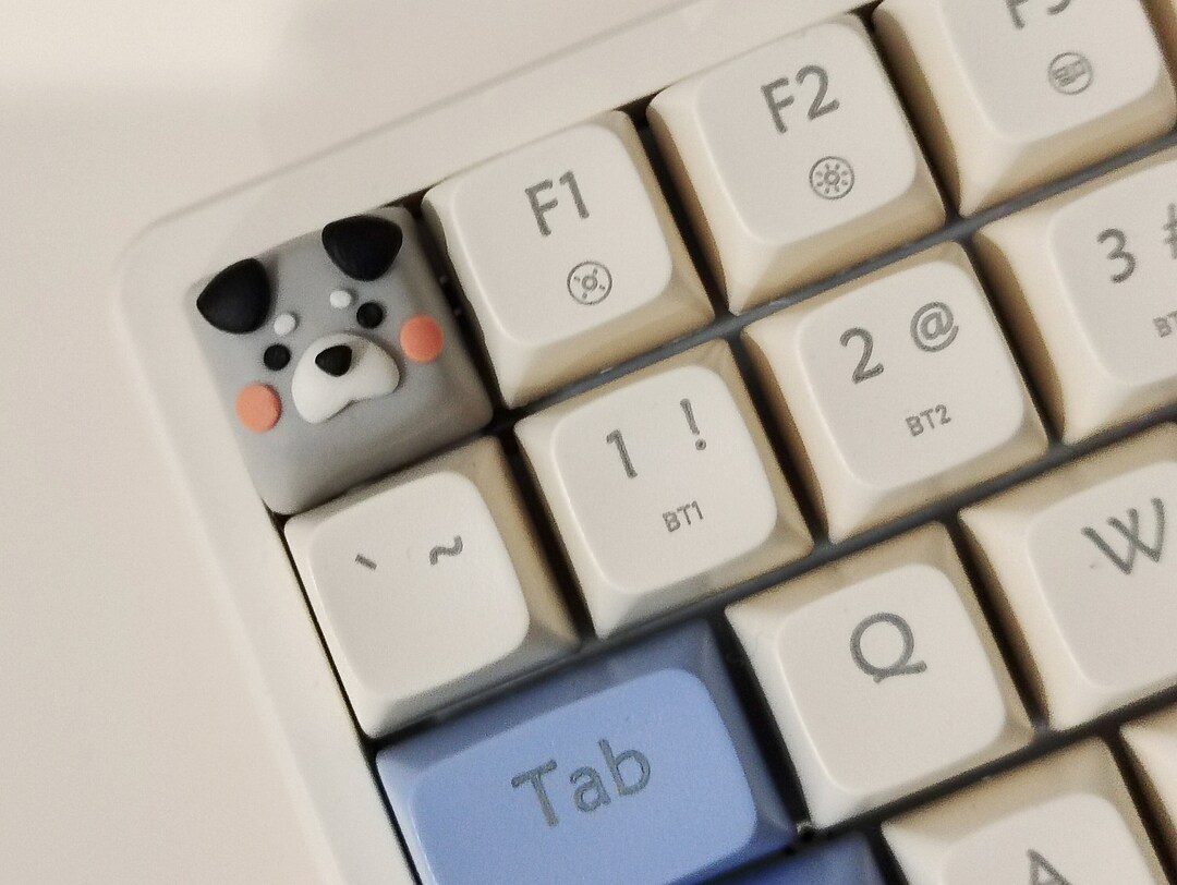 Pug Keycap Artisan Keycap Clay Keycap for Mechanical Keyboard - Etsy