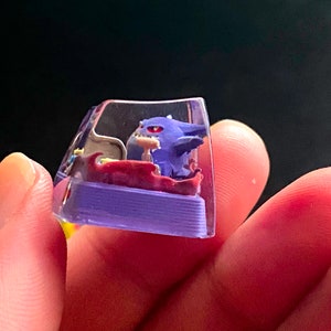 Gengar Pokemon Artisan Keycap, Resin ESC SA Profile Keycap,gift for Him ...