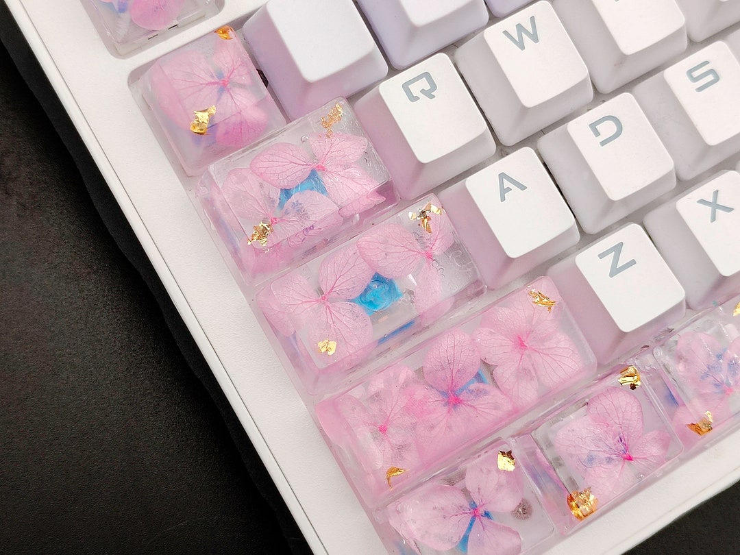 Cherry Blossom Keycap,arrow Keycaps,spacebar Keycap,pink Keycaps ...