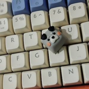 Pug Keycap Artisan Keycap Clay Keycap for Mechanical Keyboard - Etsy