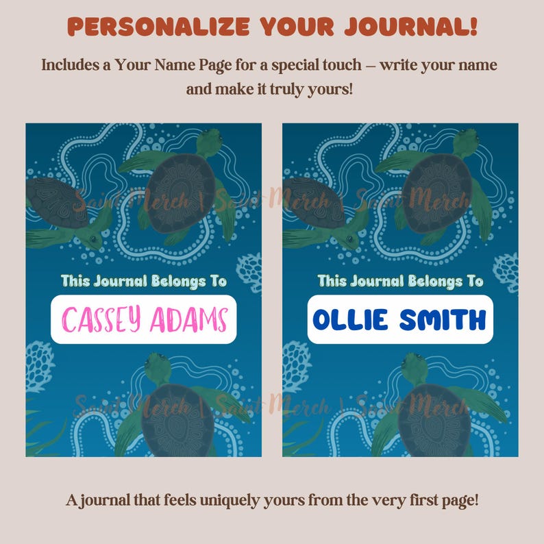 Sea Turtle May Journal Bundle: Printable Monthly Planner (A4 & A5) - Etsy
