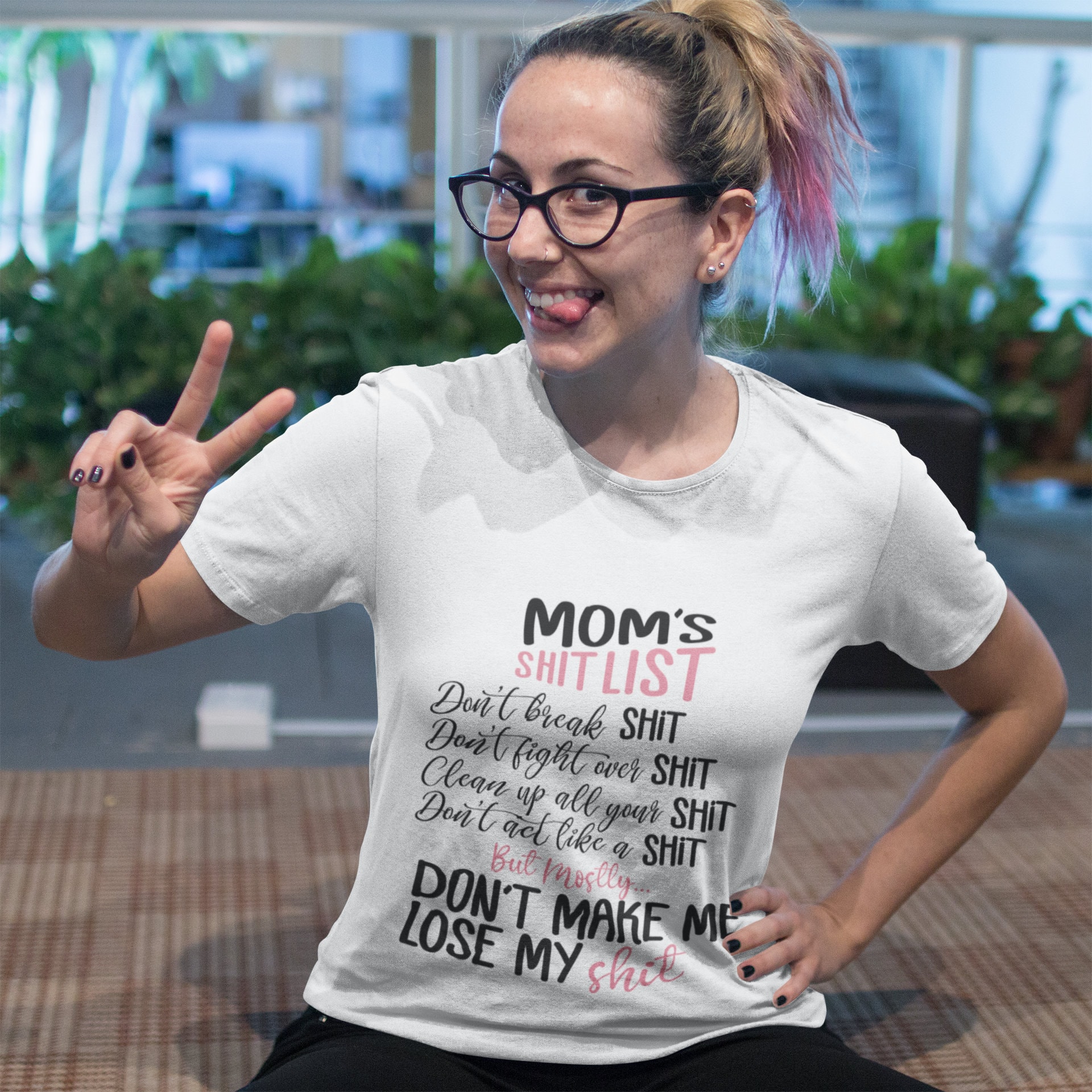 Mom's Shit List Humor Svg Png Eps Printable Svg Files for - Etsy