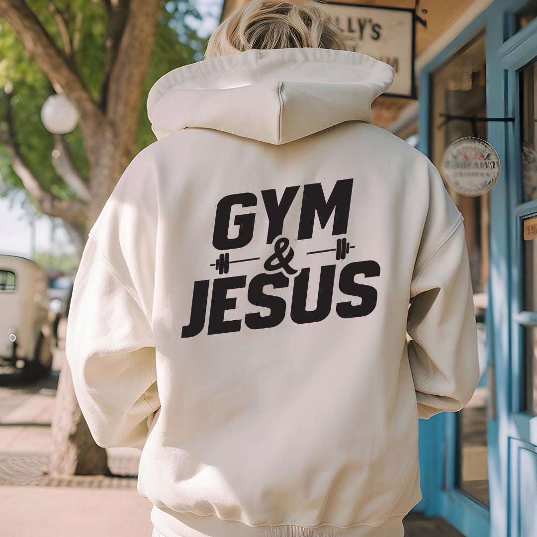 Gym and Jesus Printable PNG, Faith Fitness Workout Gym Shirts ...