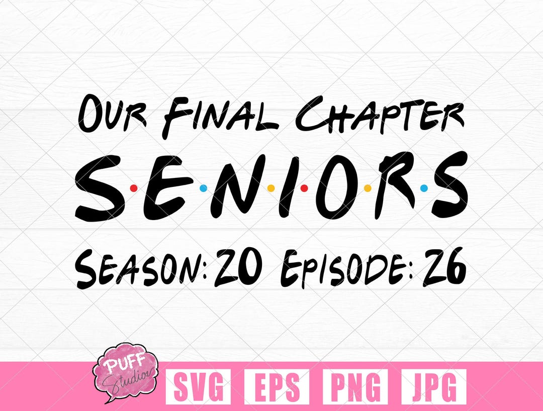 Our Final Chapter Senior Graduate 2026 SVG Png, Graduation Printable - Etsy