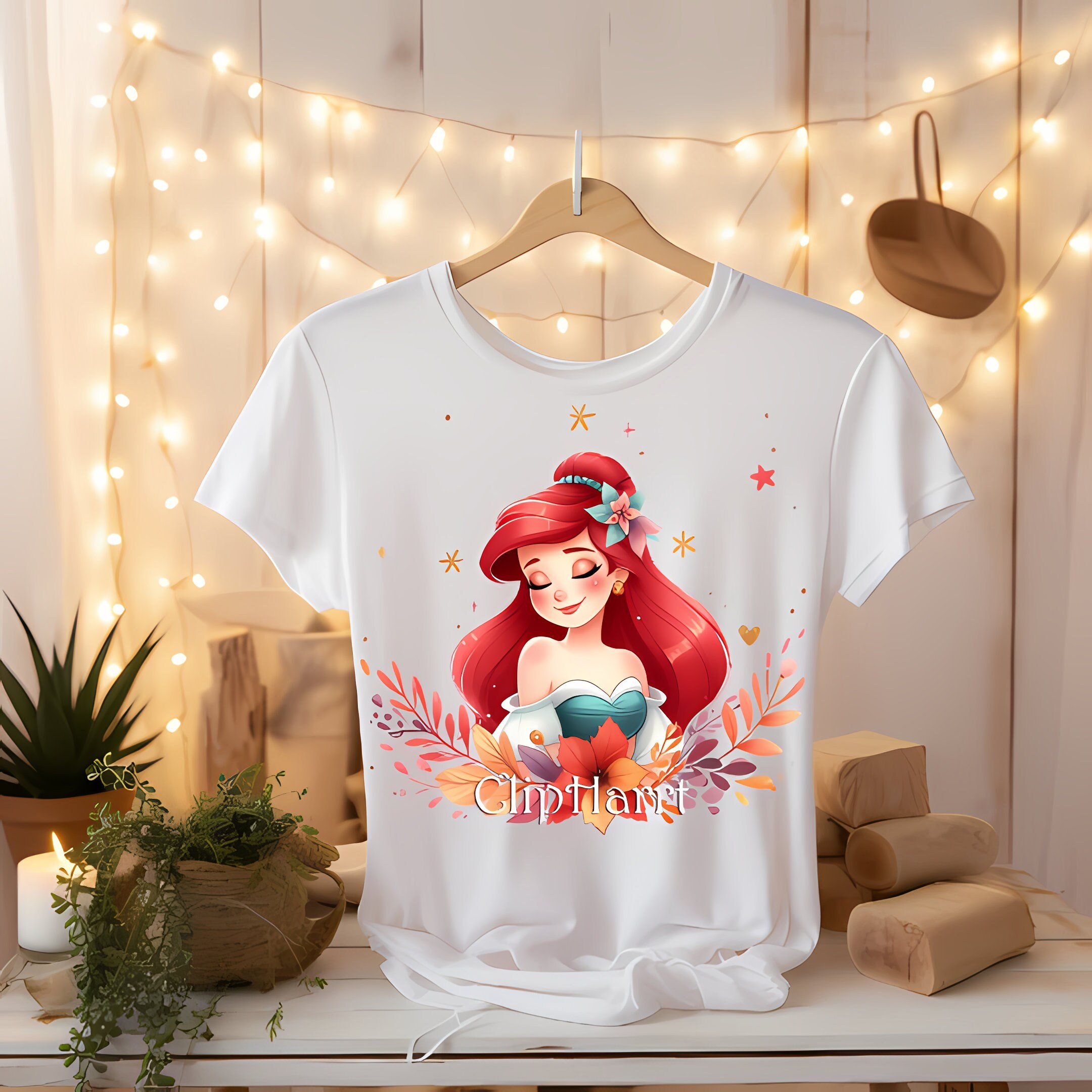 Ariel Autumn and Fall Clipart Set, Transparent PNG Images, Commercial ...